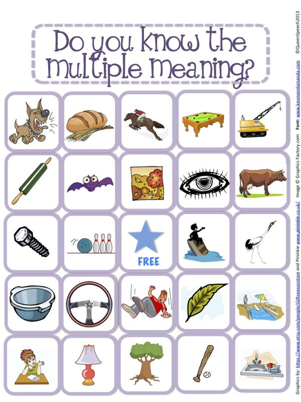 Multiple Meaning Product Review.