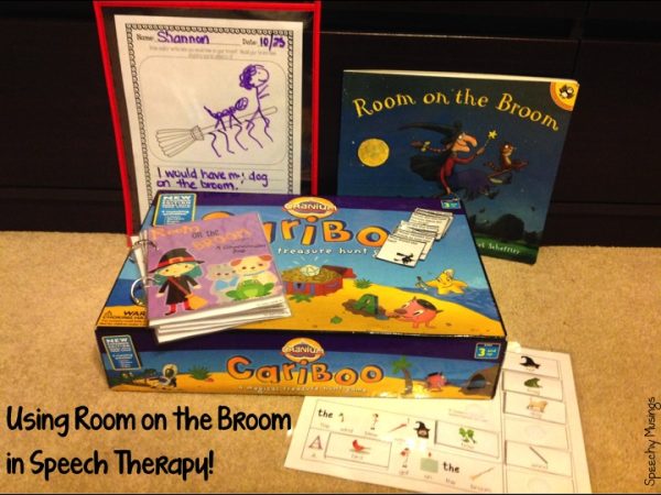 Using Room on the Broom in Speech Therapy.