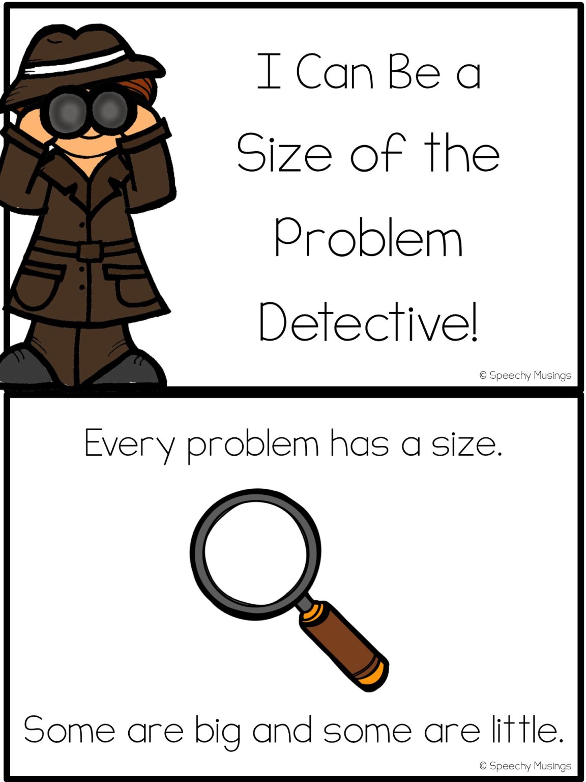 Size of the Problem Activities & Visuals | Speechy Musings