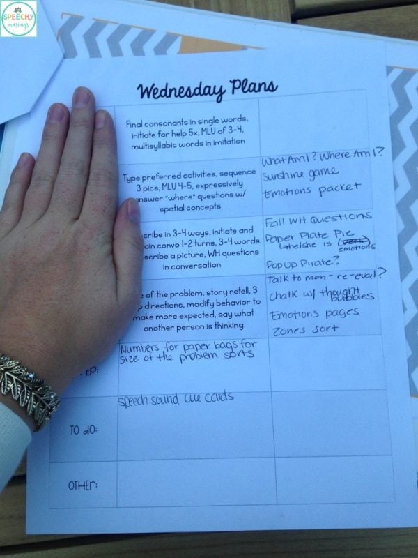 SLP Data Collection Techniques and Organization.