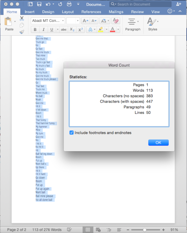 Language Sample Analysis in 4 Easy Steps.