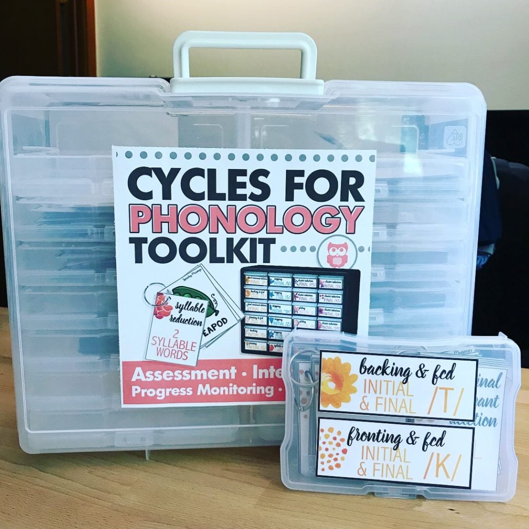 7 Storage Ideas for your SLP Toolbox! | Speechy Musings