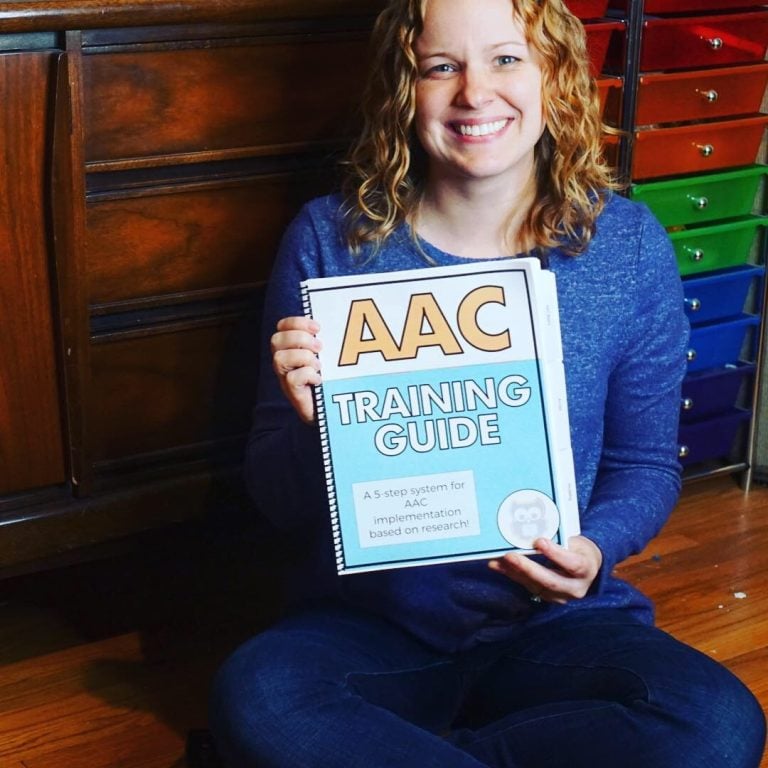 AAC Training with FREE Handouts for Parents & Staff | Speechy Musings
