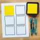 Printing Speech Therapy Visuals on Post It Notes.