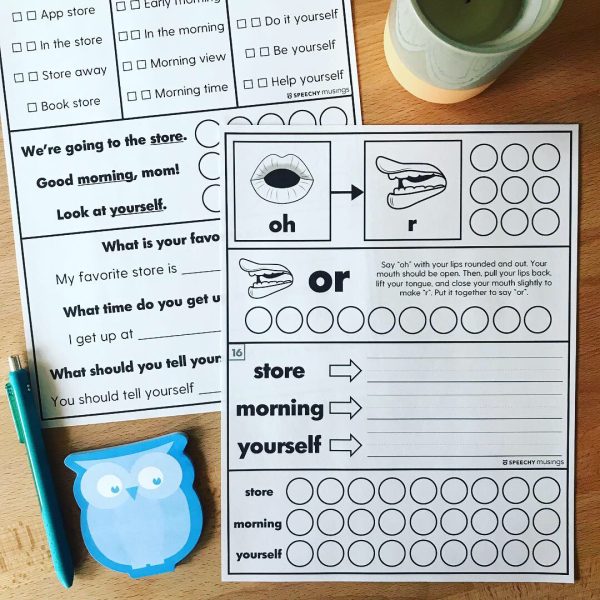 Using High Frequency Words in Articulation Therapy.