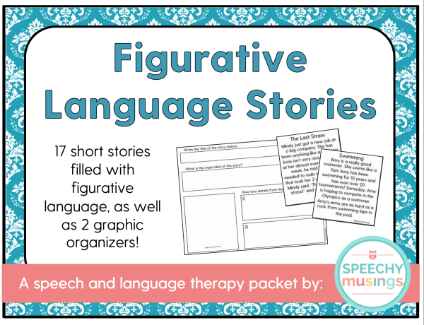 Short Stories for Metaphors, Idioms, & Similes | Speechy Musings