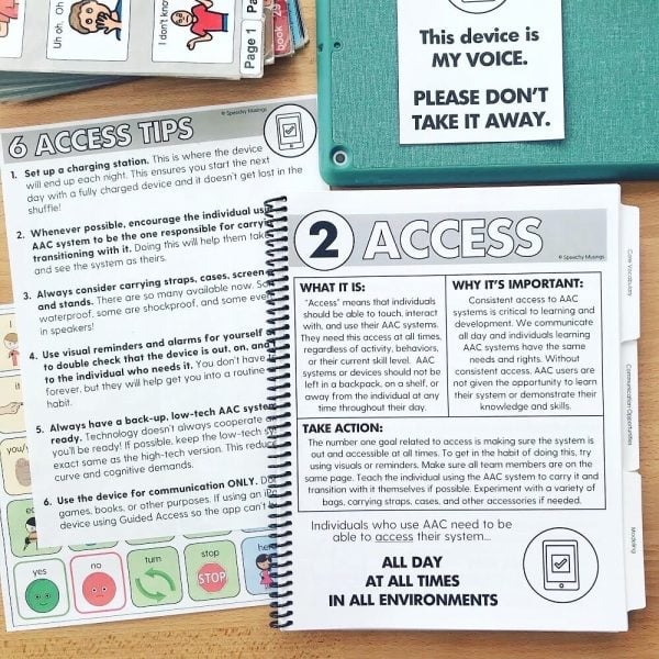 Tips for Keeping AAC Devices Out and Used!.