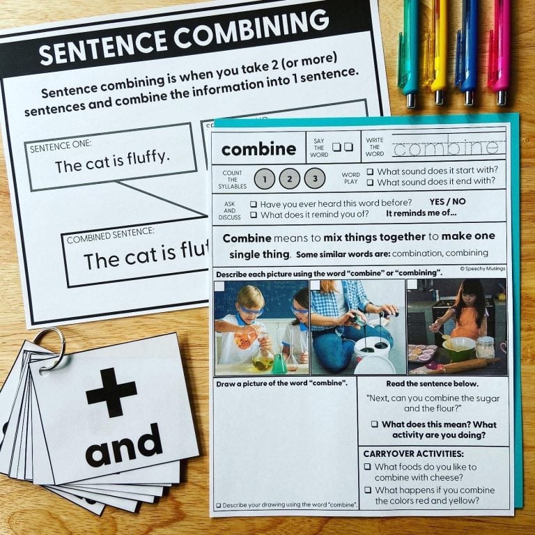 One of a Kind Tools to Teach Sentence Combining.