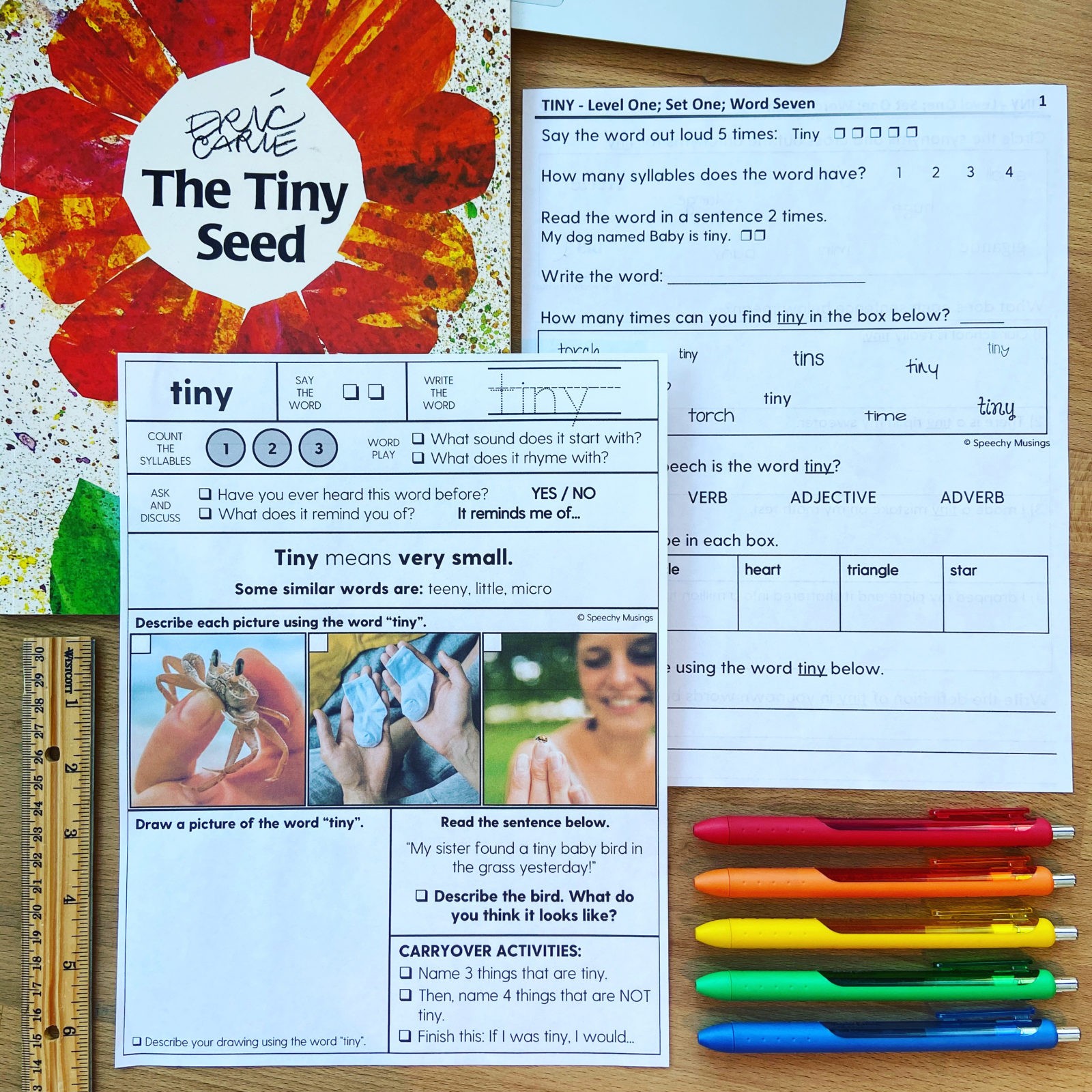 Describing Pictures for Speech Therapy | Speechy Musings
