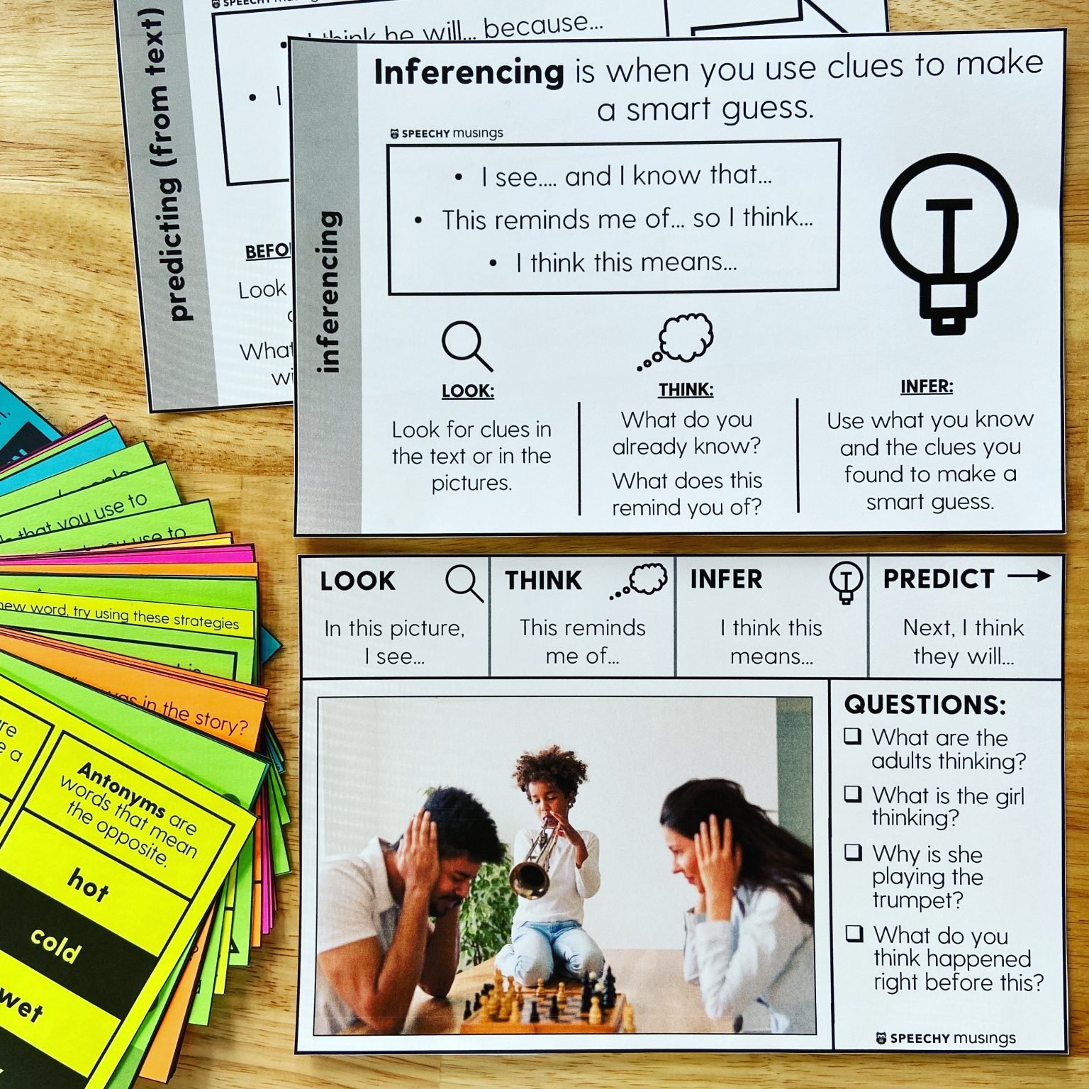 Inferencing and Predicting: Activities, Goals, and EBP! | Speechy Musings