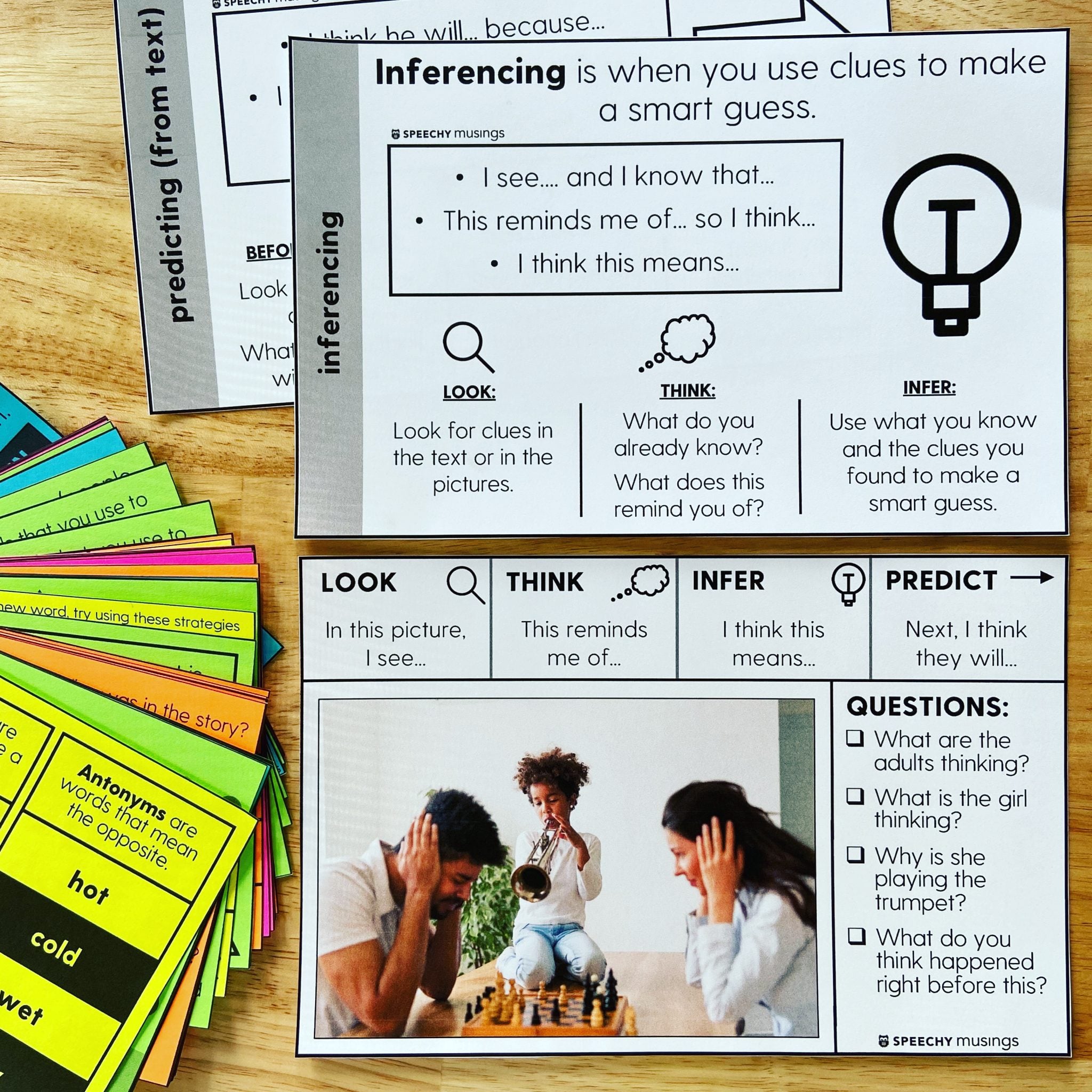 Inferencing and Predicting: Activities, Goals, and EBP! | Speechy Musings