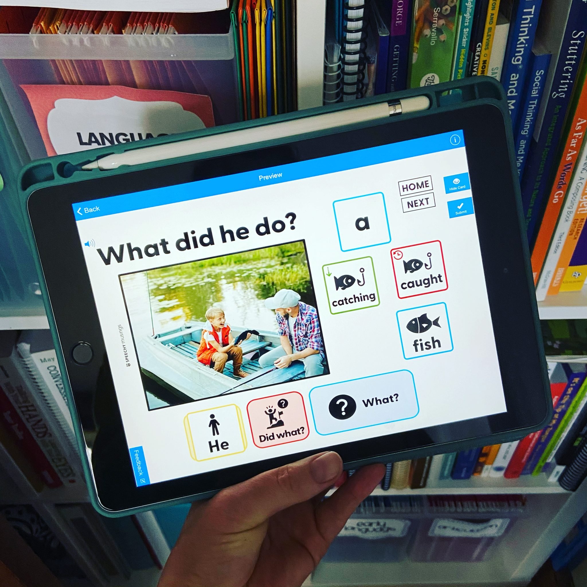 Formulating The Best "Subject Verb Object" Sentences In Speech Therapy.