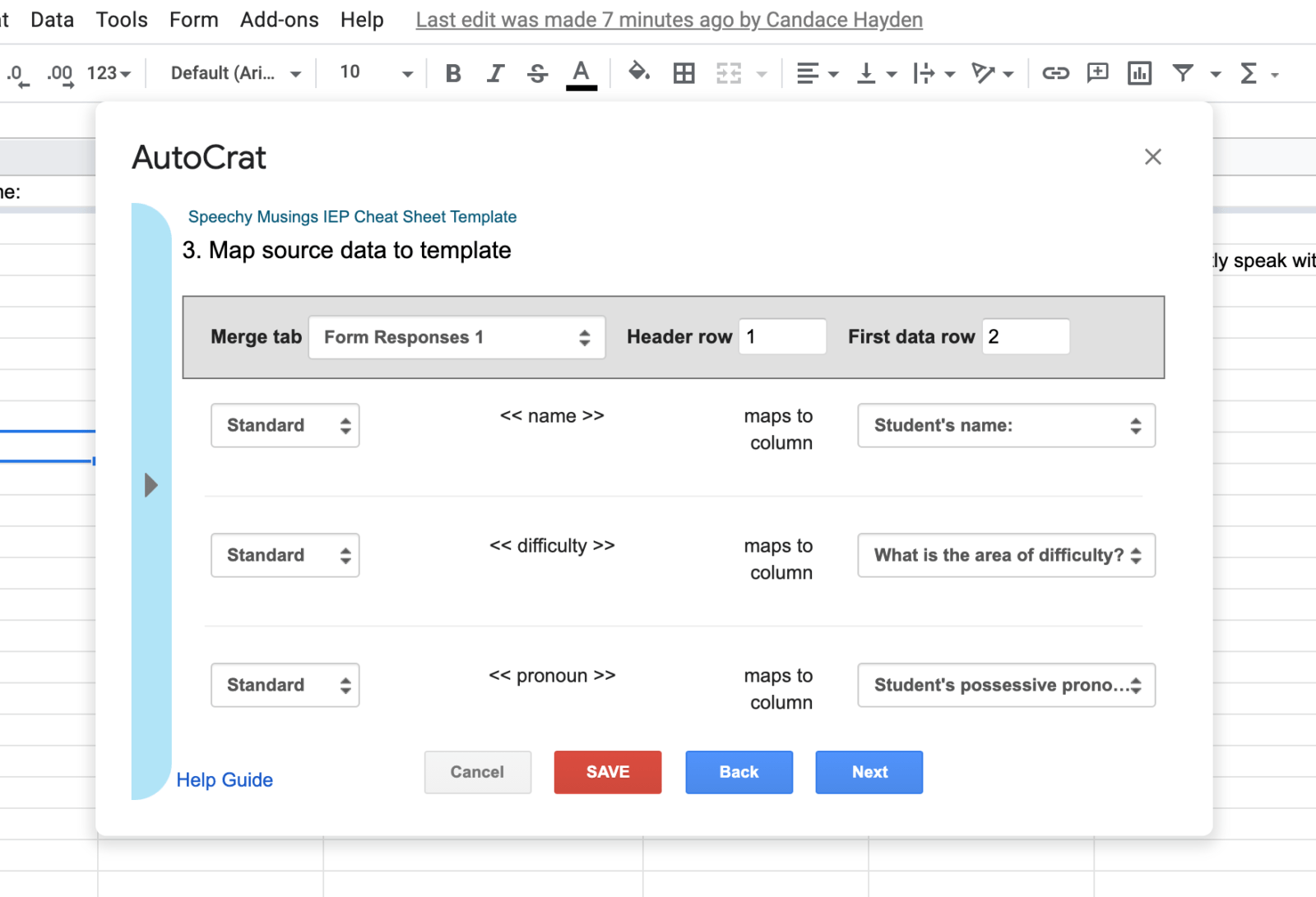Google Forms Templates to Auto-Create Docs | Speechy Musings