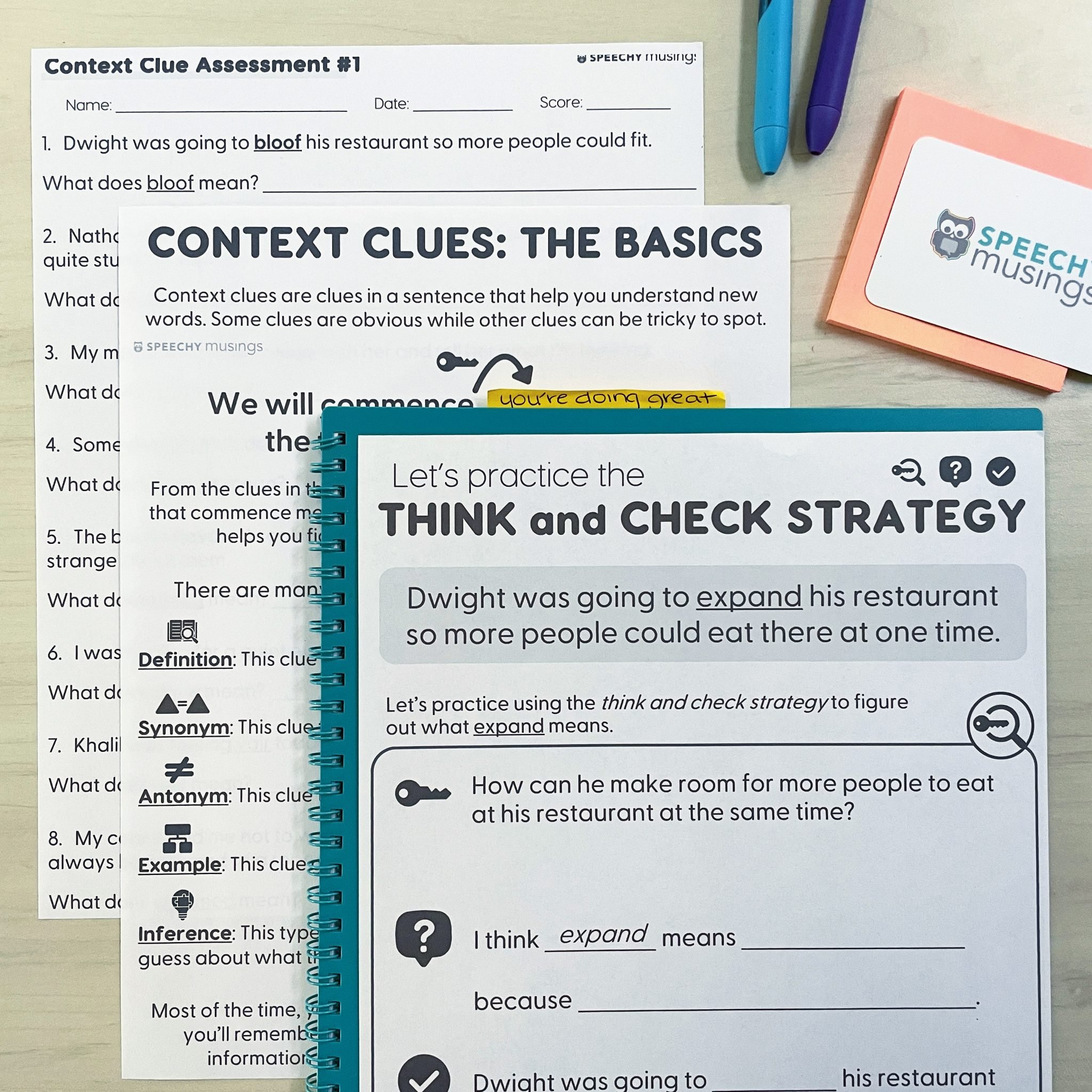 Context Clues | Speechy Musings