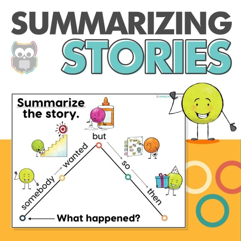 Summarizing Stories (SWBST) | Speechy Musings