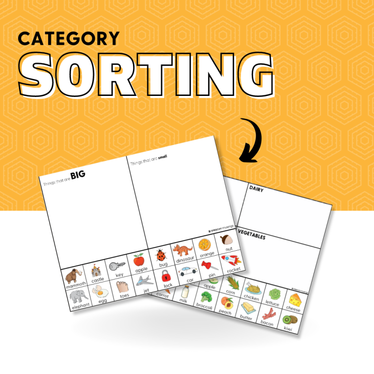Categories + Word Associations | Speechy Musings