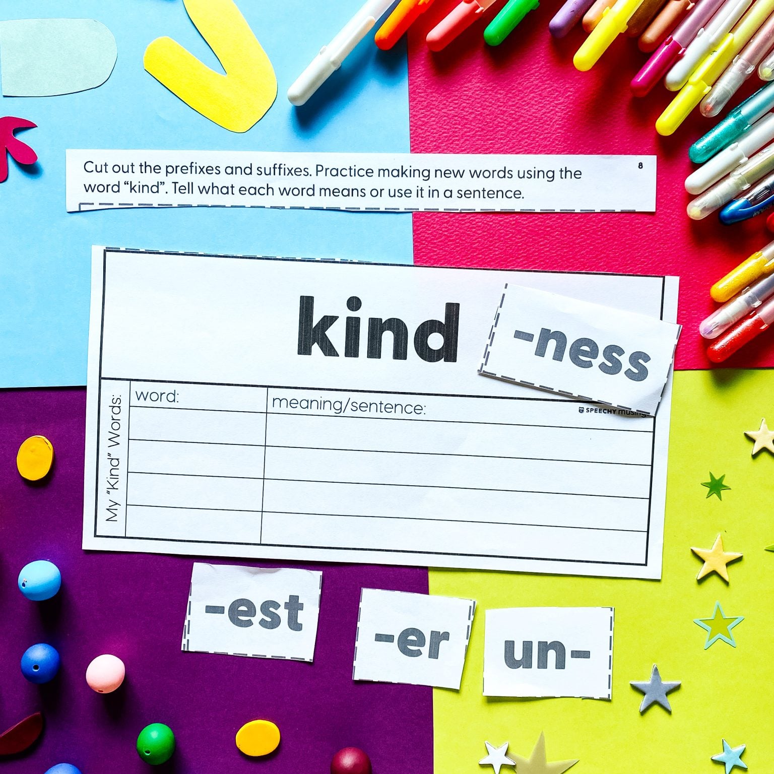 10 Best Affixes to Teach in Speech and Language Therapy Plus Easy ...